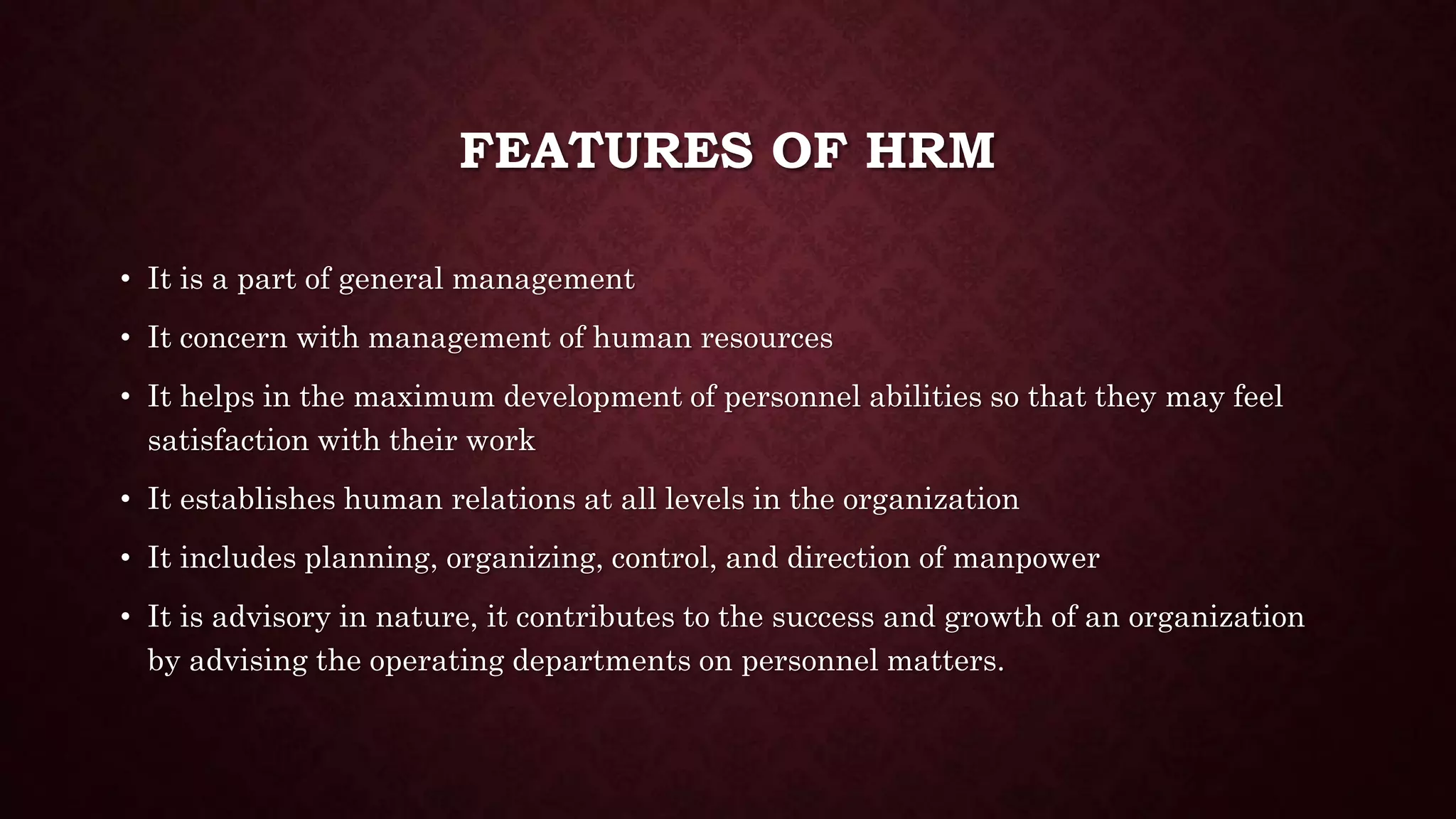 Human resource management function | PPTX