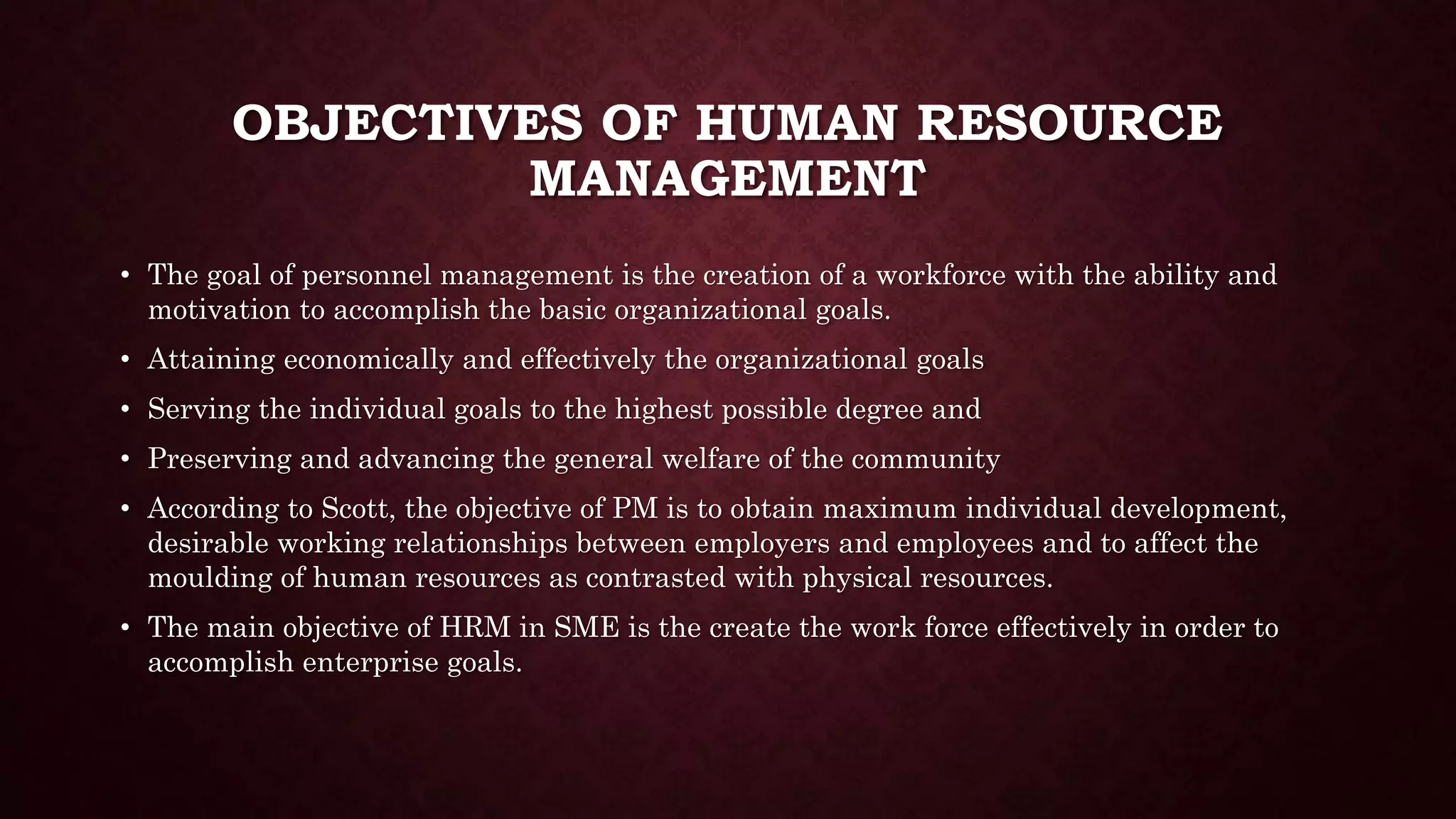 Human resource management function | PPTX