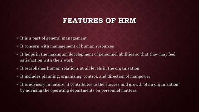 Human resource management function | PPT