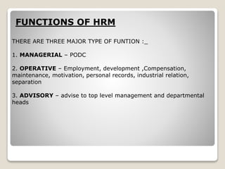 Human resource management (hrm) | PPT