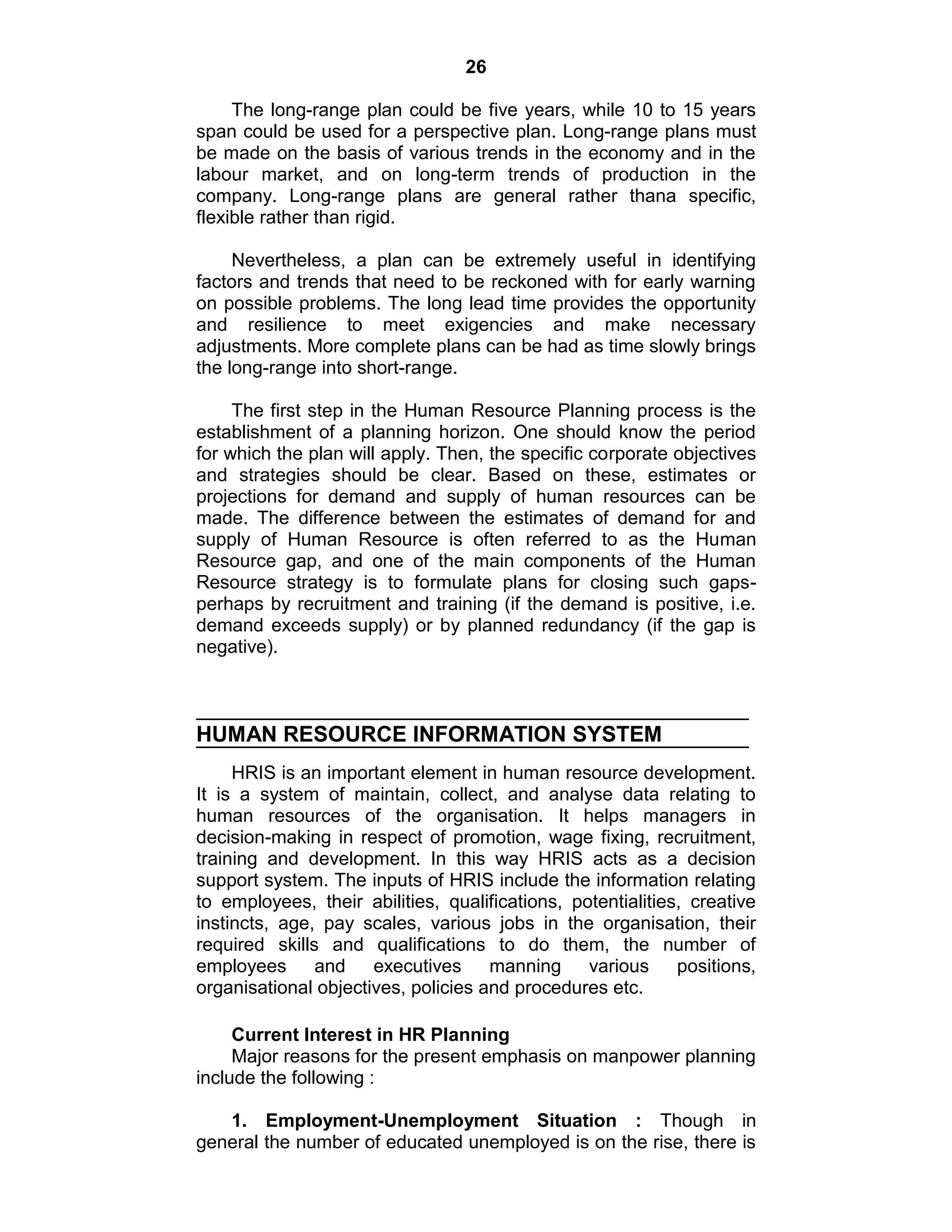 Human resource management notes | PDF