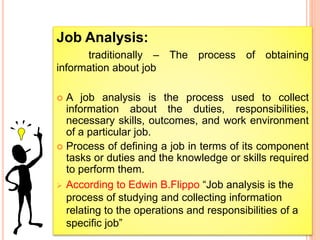 Job Analysis Definition, Importance Process HRM Overview, 52% OFF