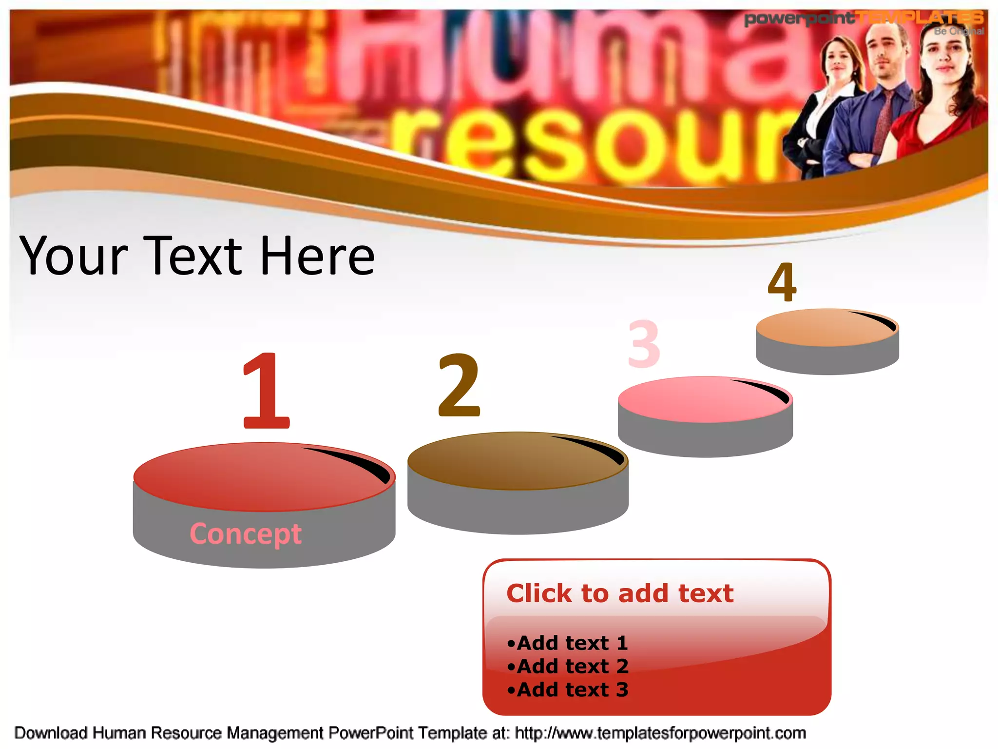 Human Resource Management Powerpoint Template -templatesforpowerpoint.com