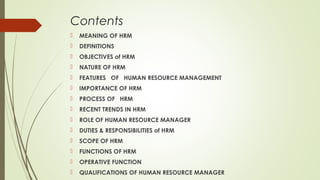 Human resource management ppt 2 | PPT