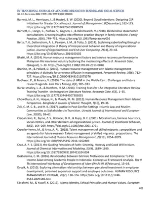 Human Resource Management Practices from Islamic Perspective: A Study on Bangladesh Context ...