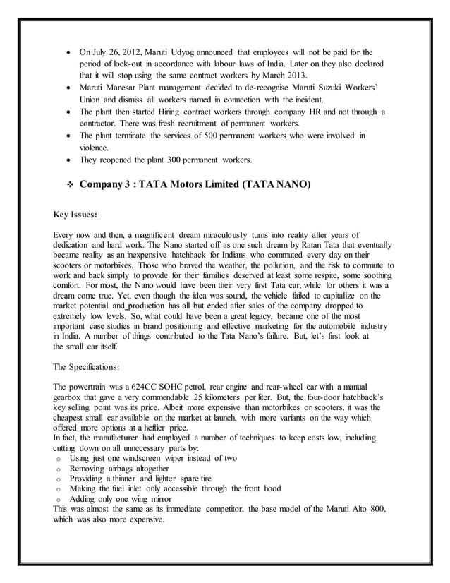 Human resource management project | DOCX