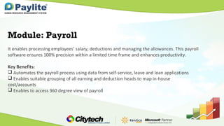 Paylite is top choice for HR Management System and Appraisal Management ...