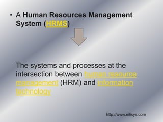 Human resource management system | PPT