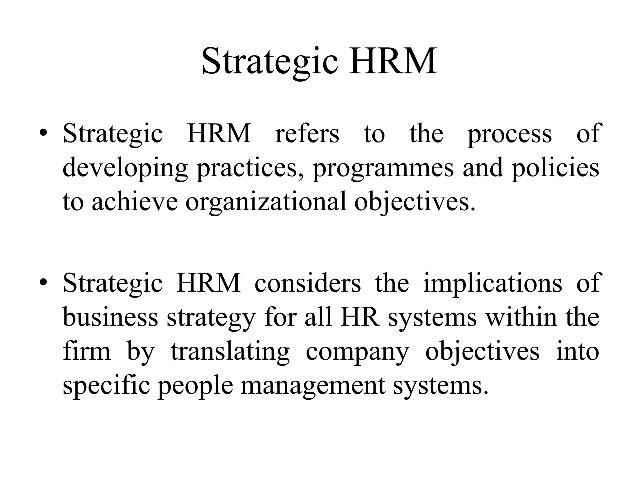 Human resource management unit 1 | PPTX
