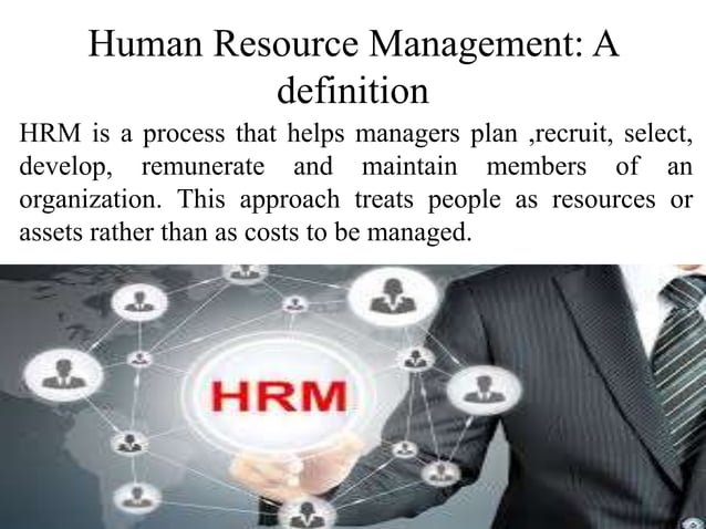Human resource management unit 1 | PPTX