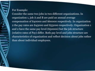 Pay Structure Decision | PPTX