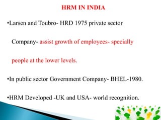 HumanResourceManagment india origin.pptx