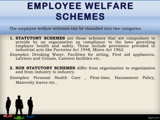 EMPLOYEE EMPOWERMENT & EMPLOYEE WELFARE, HUMAN RESOURCE MANAGEMENT | PPT