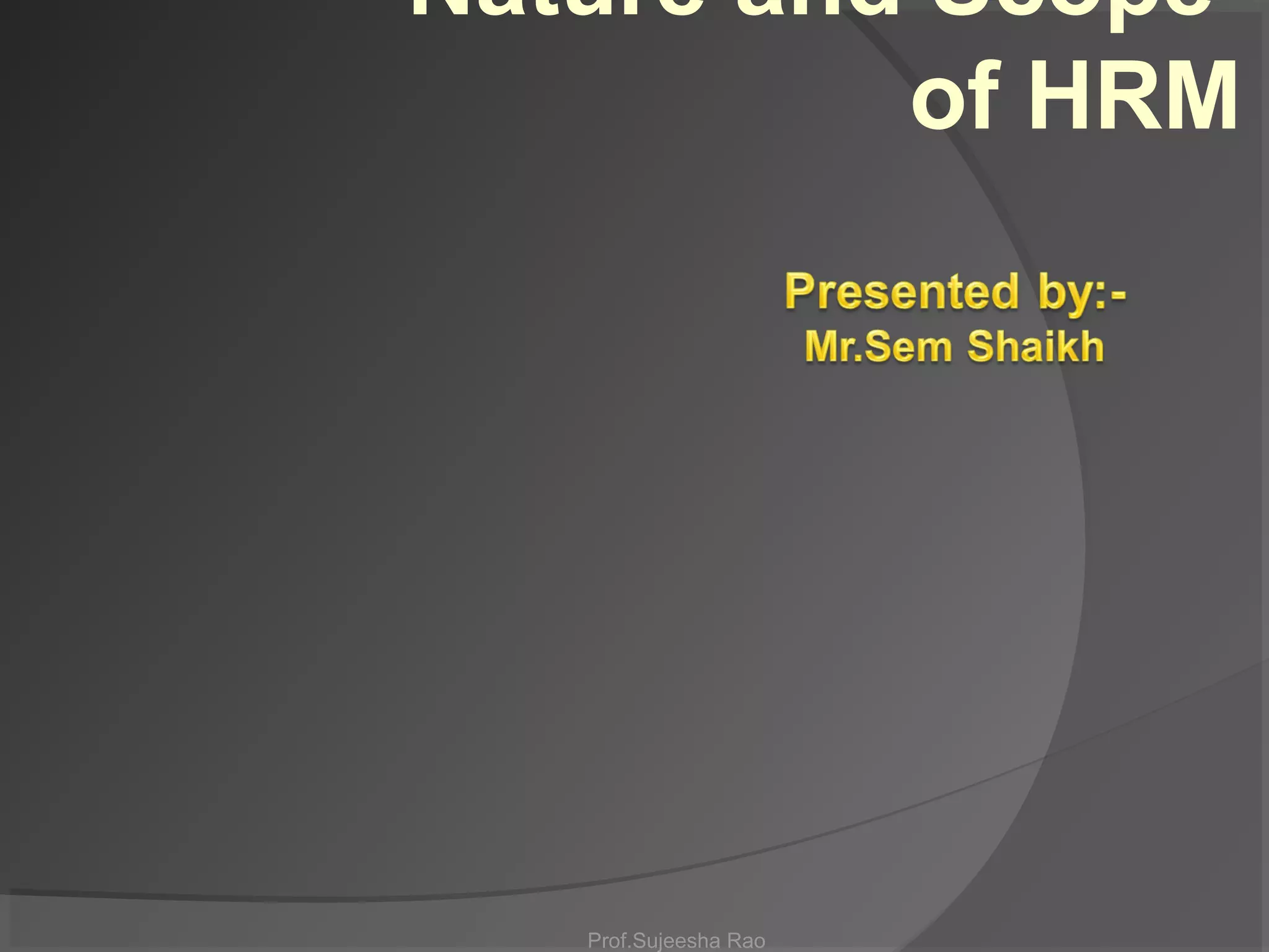 Human Resource Management | PPT