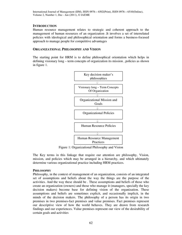 Human resource philosophy | PDF