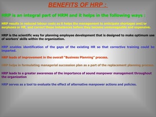 Human resource planning | PPT | Human Resources | Business
