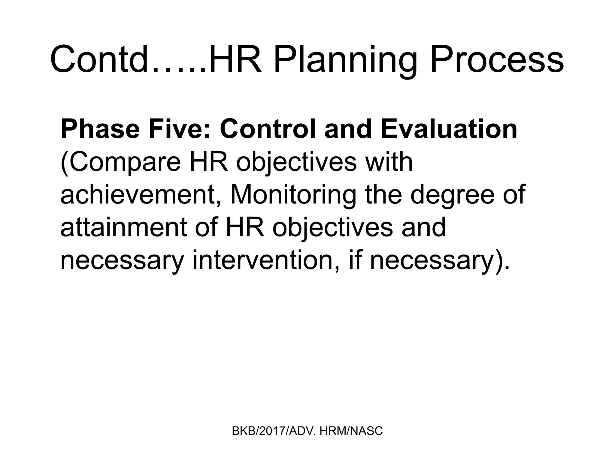 Human Resource Planning.pptx HRM planning process | PPTX