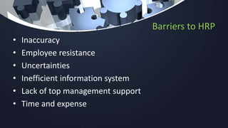 Human resource planning and job analysis | PPTX