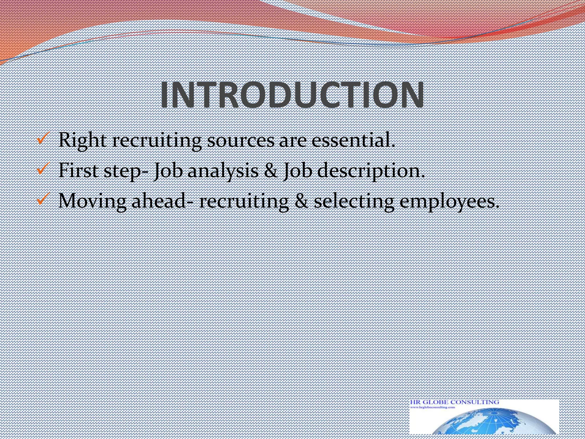 Human resource planning and recruiting (1) | PPTX