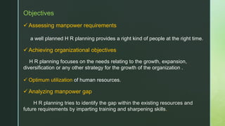 Human resource planning by gd | PPTX