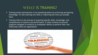 Methods of training in human resource planning and development | PPTX