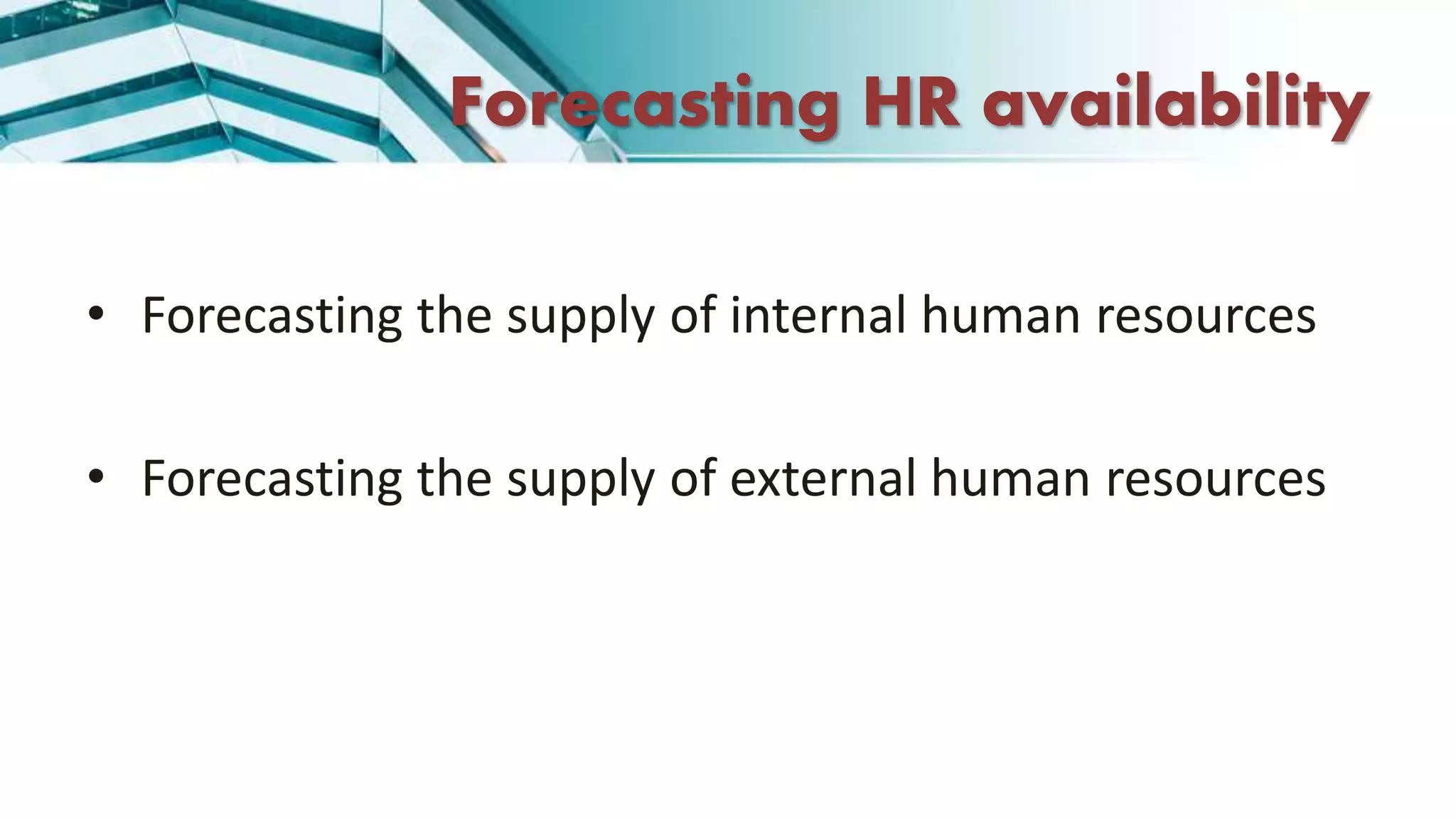Human Resource Planning | PPTX