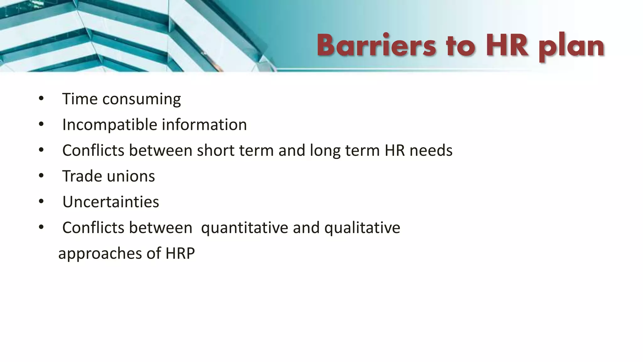 Human Resource Planning | PPTX