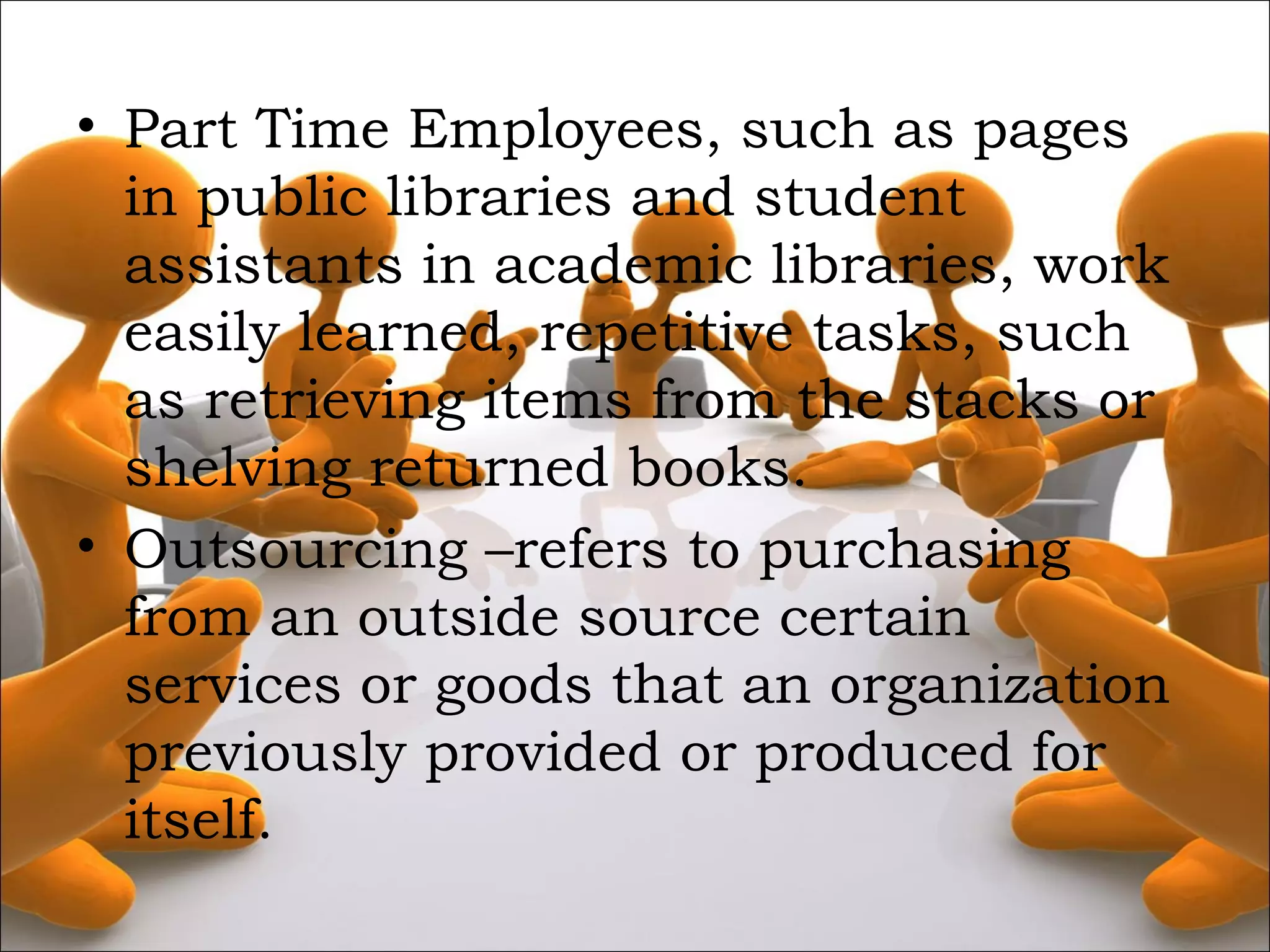 Human Resource in the Libraries | PPT