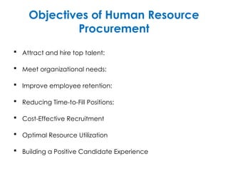 Human Resource Procurement & Job Analysis Process | PPTX