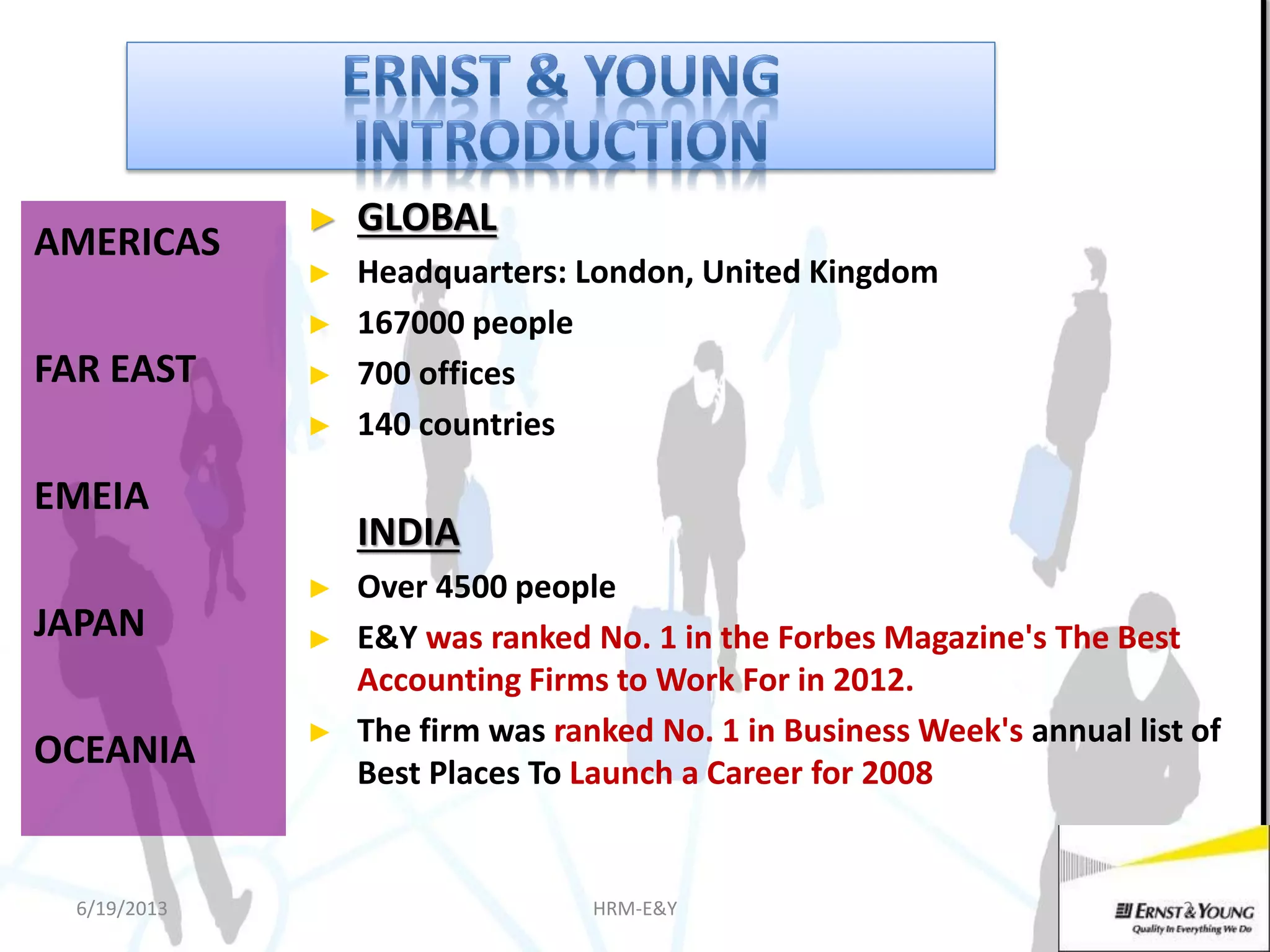 Human resources at ernst&young | PDF