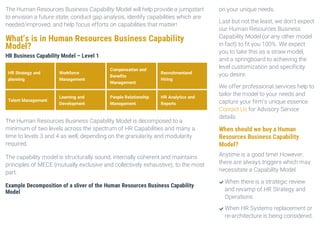 Human Resources Business Capability Model | PDF