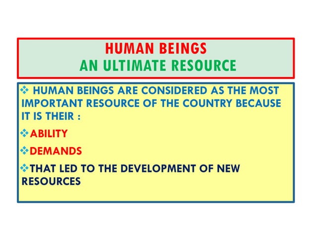 Human resources class 8 | PDF