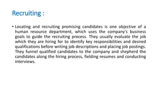 HUMAN RESOURCES DEPARTMENT FUNCTION MISSION VISION AND VALUES .pptx