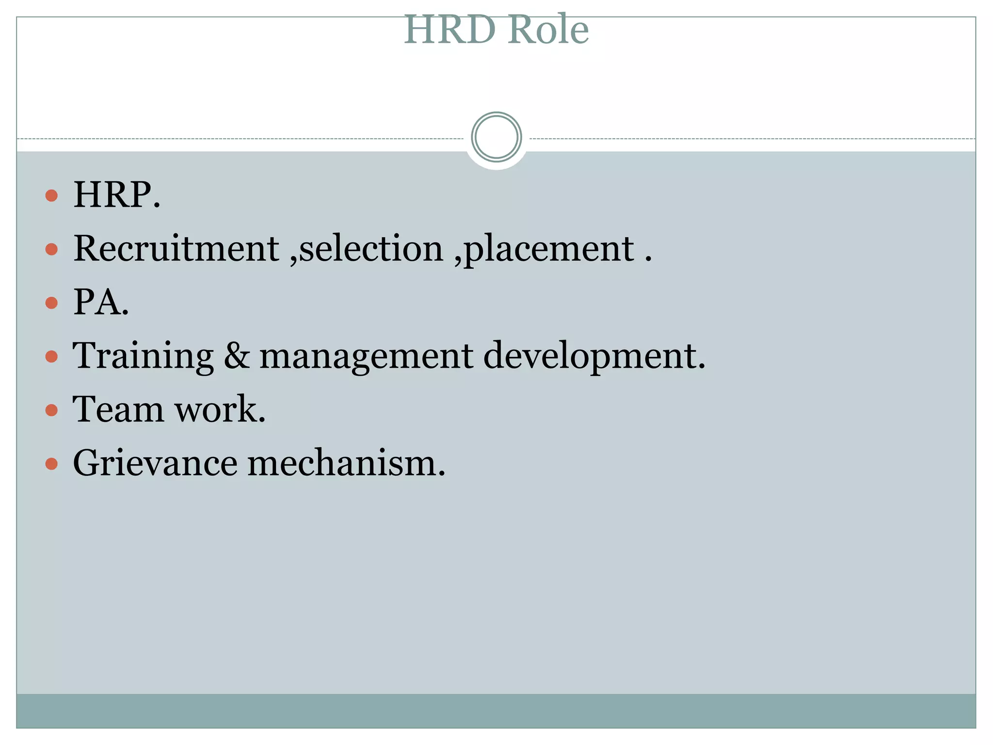 Human resources development | PPT