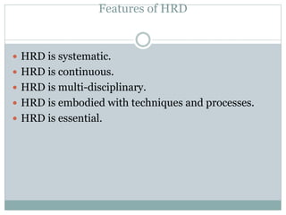 Human resources development | PPT