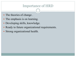 Human resources development | PPT