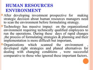 Human resources environment | PPT