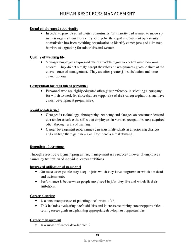 HUMAN RESOURCES MANAGEMENT | PDF