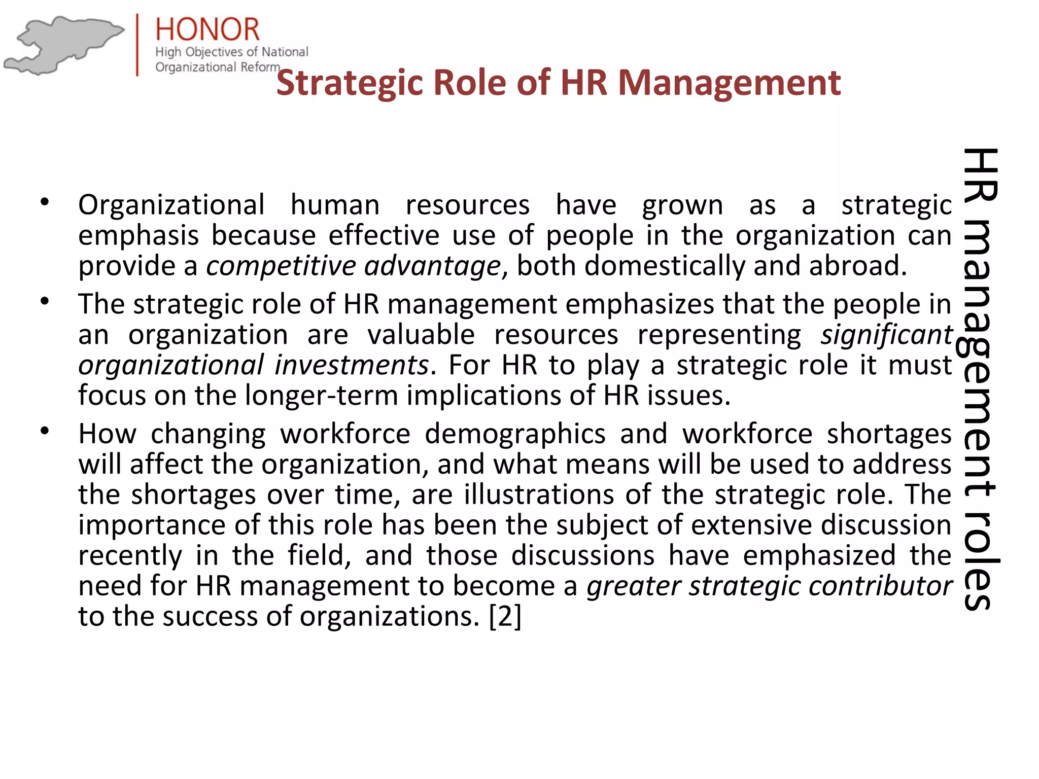 Human resources management in public administration | PPT