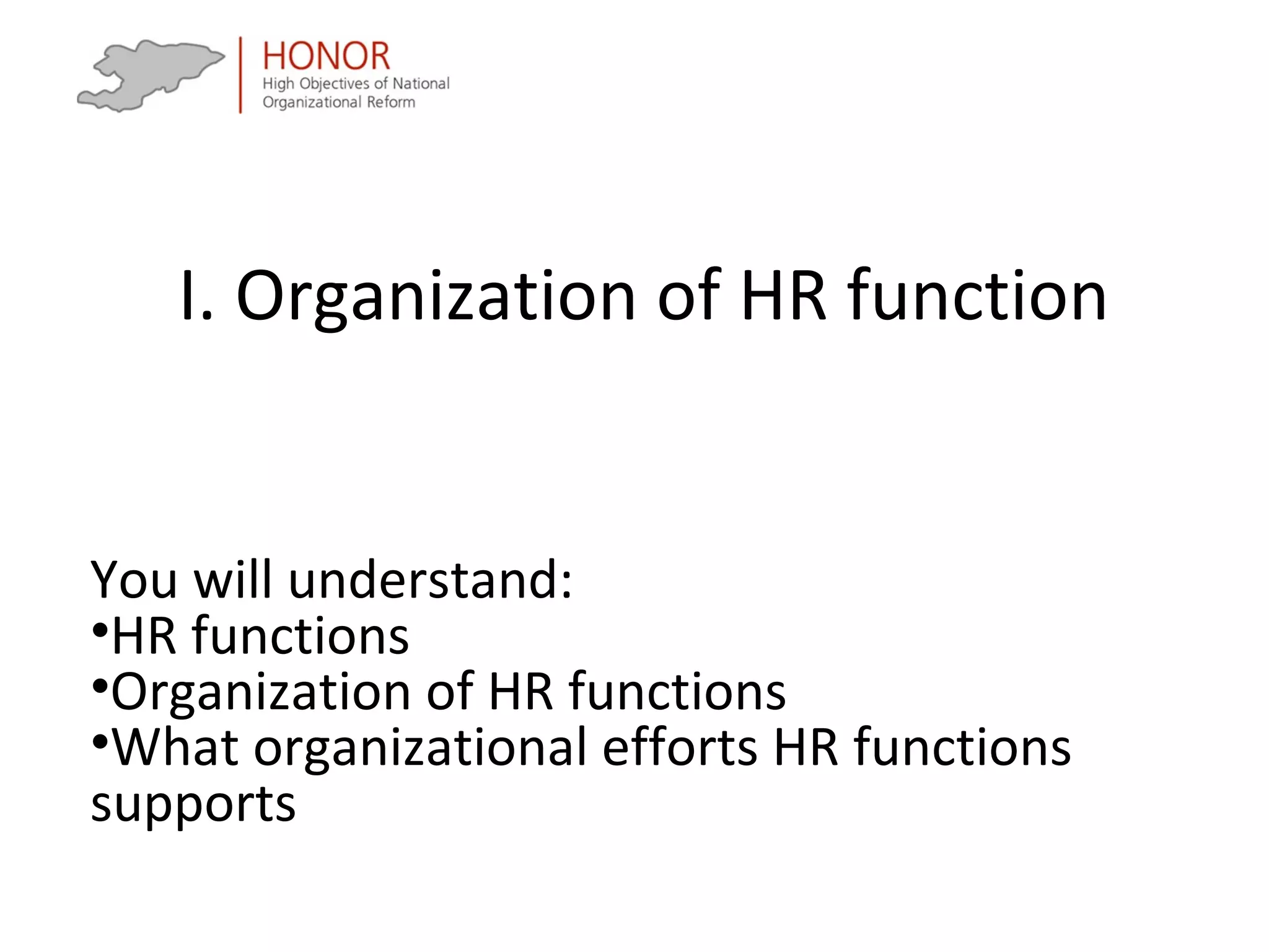 Human resources management in public administration | PPT