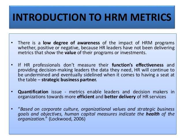 Sample Human Resources Metrics 35 Key HR Metrics With Examples,