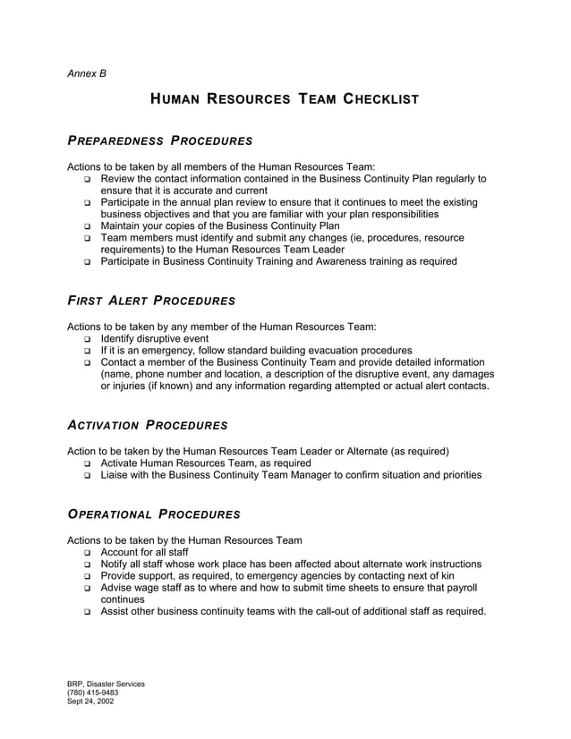 Human resources plan template | DOC