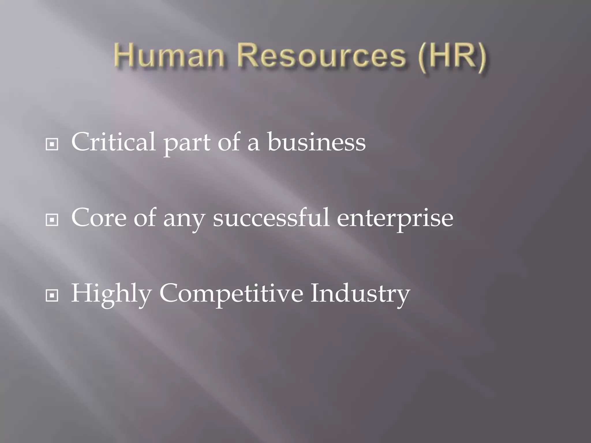 Human Resources Power Point | PPTX | Human Resources | Business
