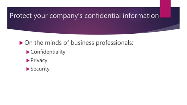 Human resources protecting confidentiality | PPT