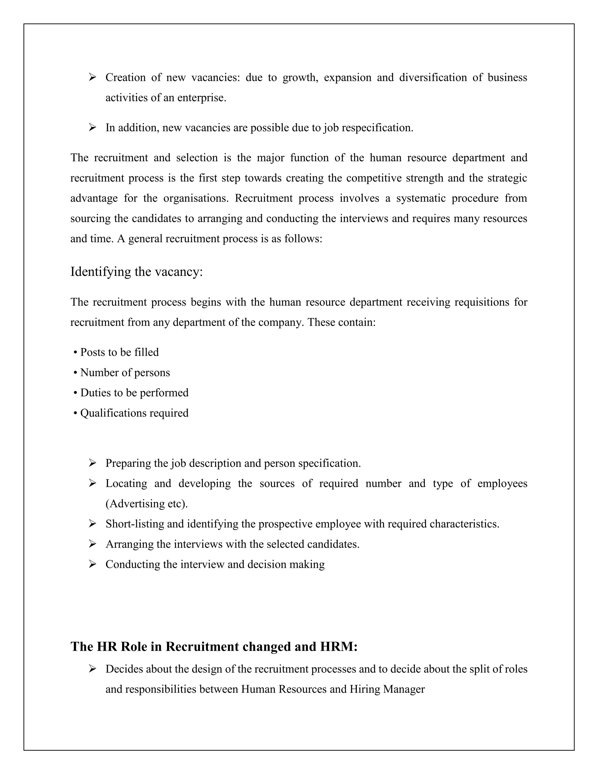 Human Resources Recruitment project balckbook.pdf