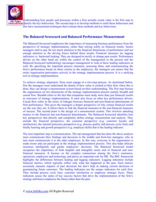 Human resources scorecard | PDF