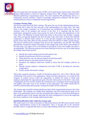 Human resources scorecard | PDF