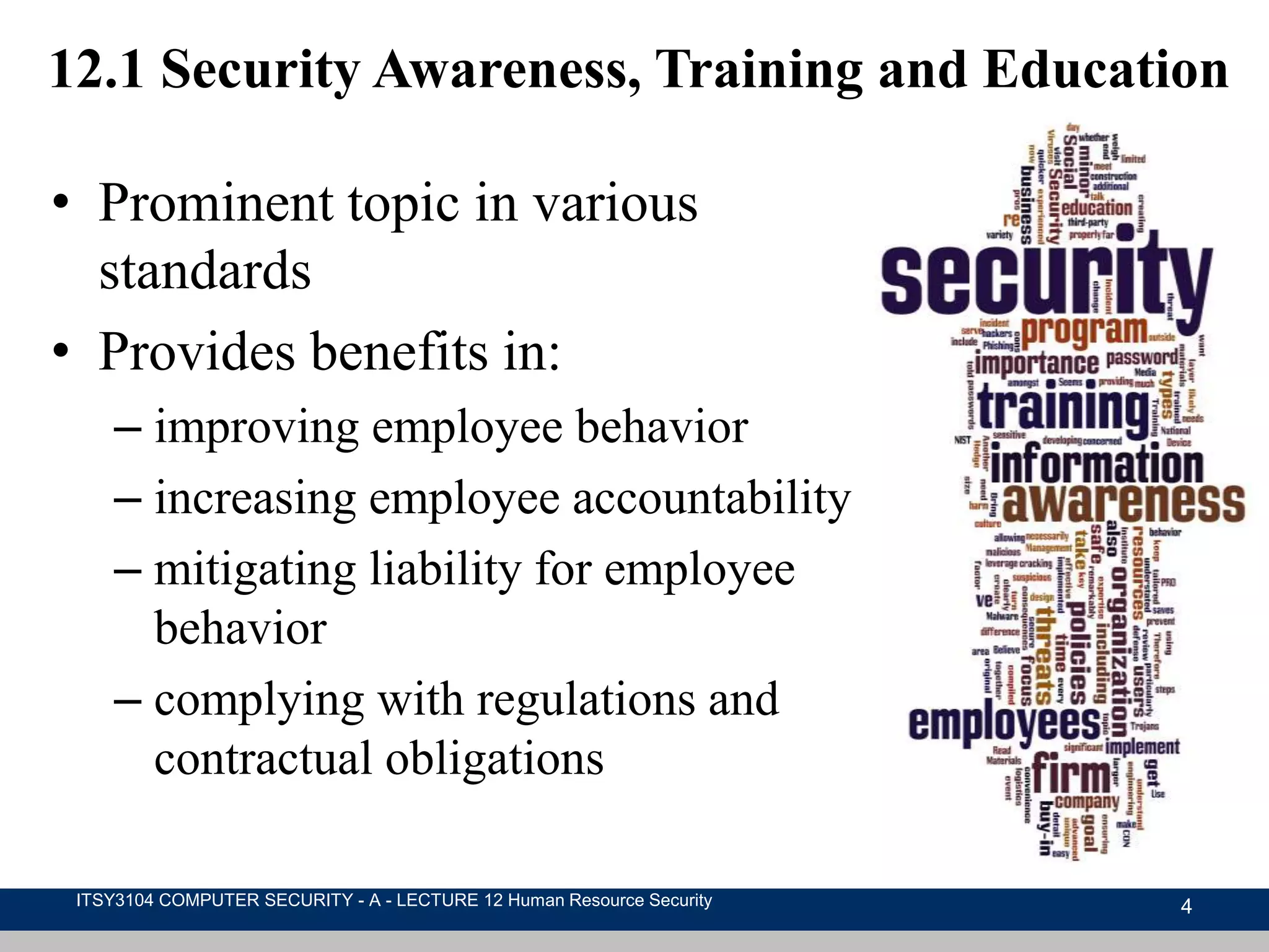 Human resources security | PPTX | IT and Internet Support | Internet