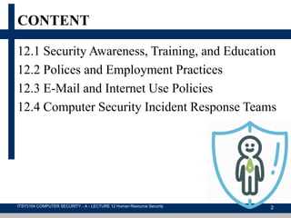 Human resources security | PPTX