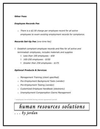 Human Resources Solutions By Jordan 4.24.09